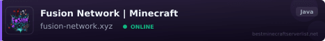 Fusion Network - Server IP, Reviews and Vote Link | Best Minecraft ...
